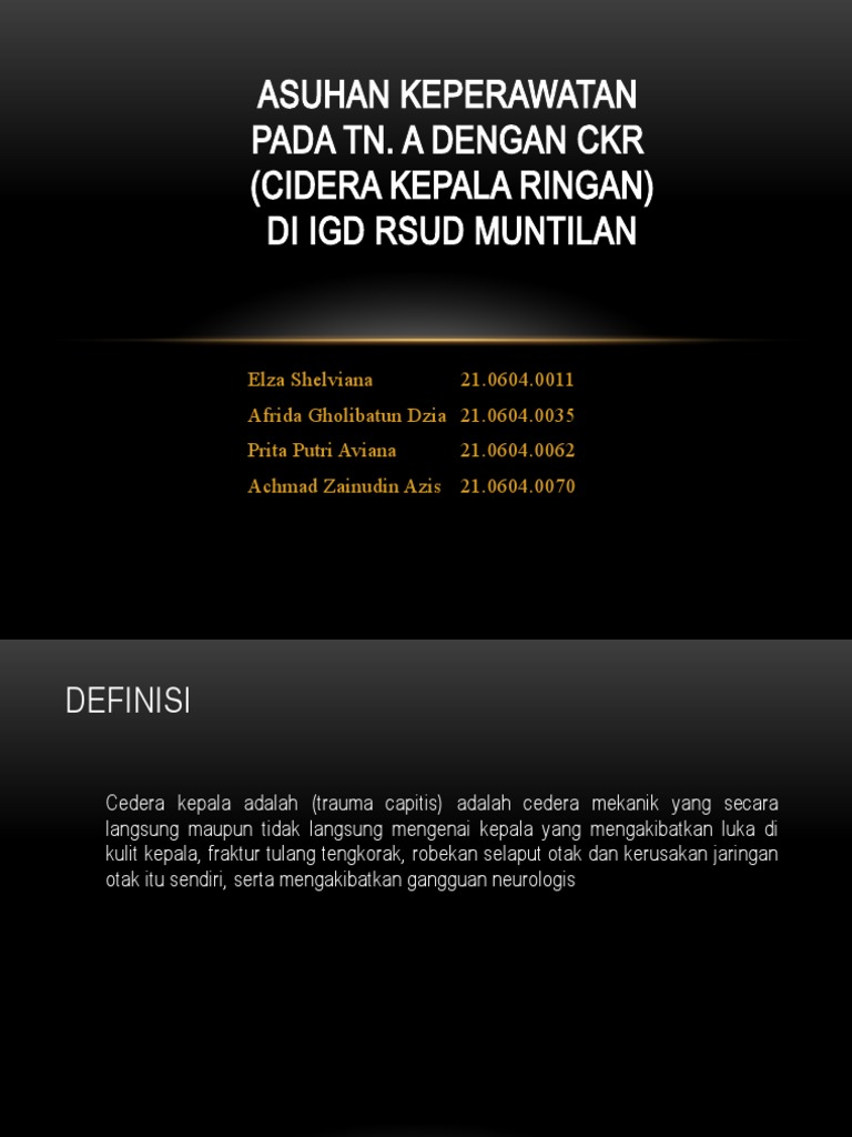 Presus Presjur Igd | PDF