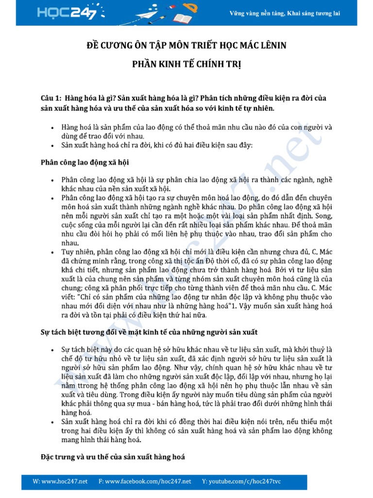 ôn tập kte ctri | PDF