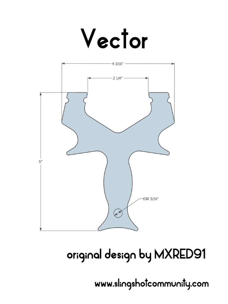 Vector Slingshot Template | PDF