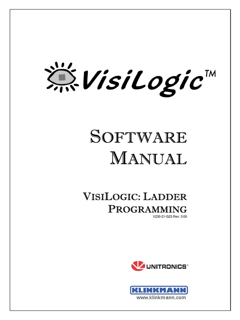 Unitronics Software VisiLogic Ladder en 0511 | PDF | Software Development | Computer Architecture