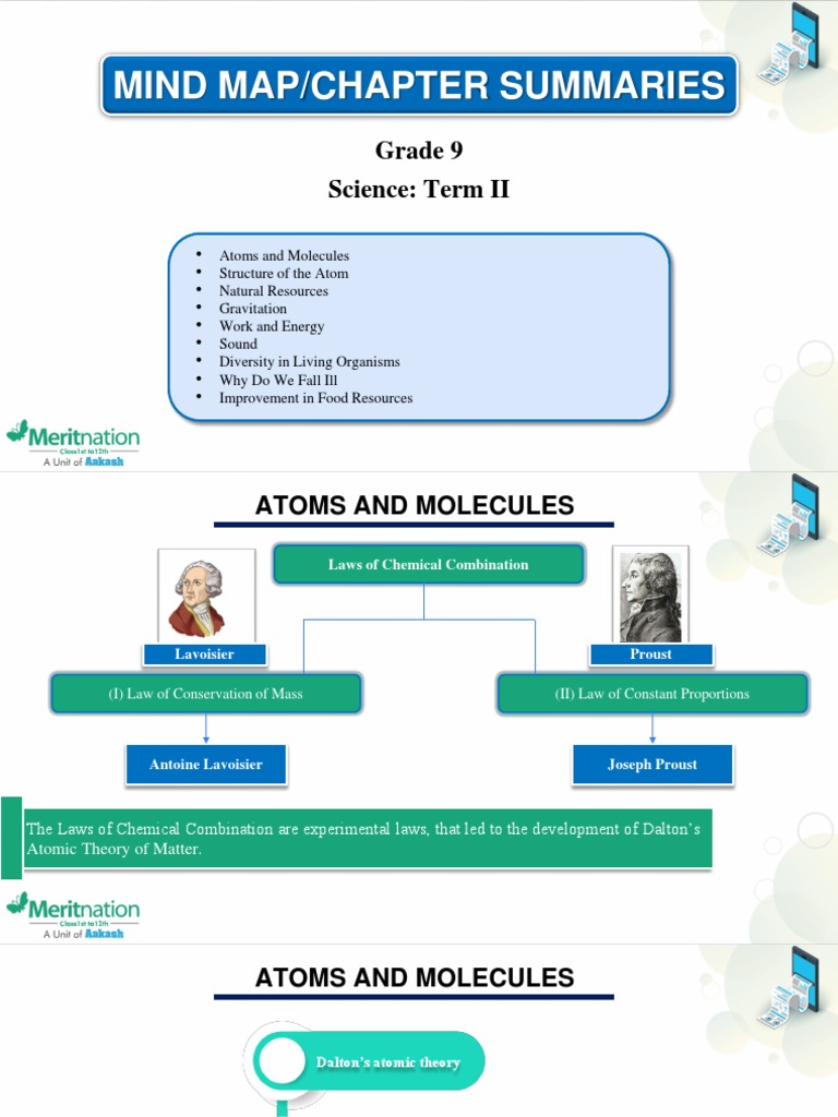 Grade 9 Science Chapter Summaries | PDF