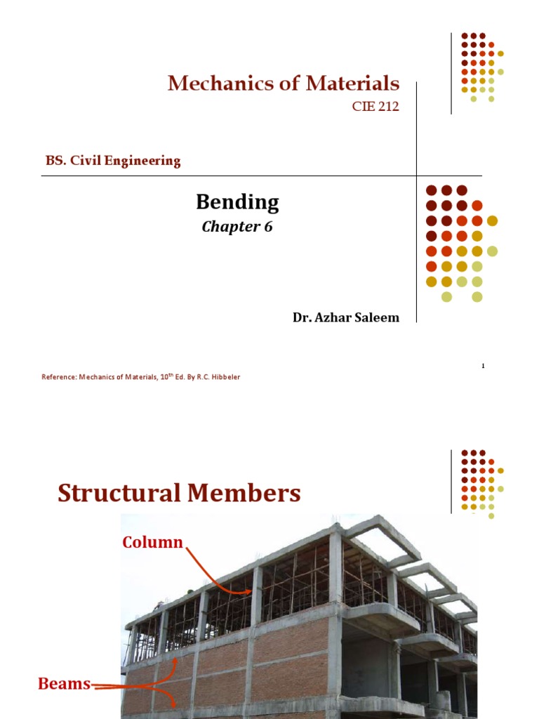 Chapter 6 Bending Pdf