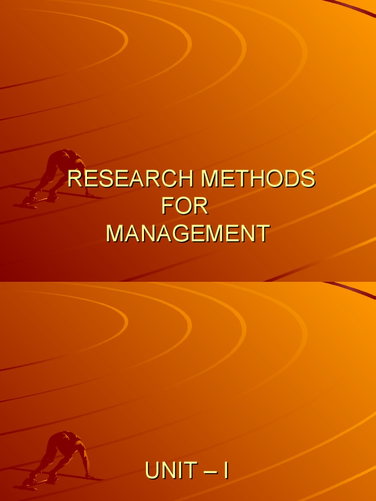 Research Methods for Management | PDF | Sampling (Statistics ...