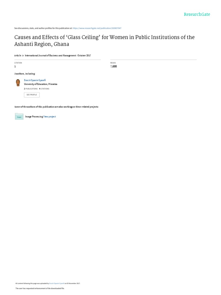 Women in Public Sector Face Barriers | PDF