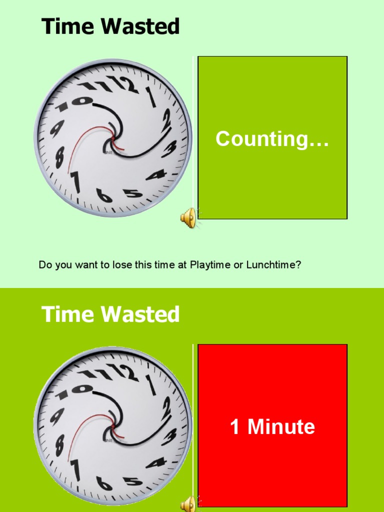 Time Wasted | PDF | Cooking, Food & Wine