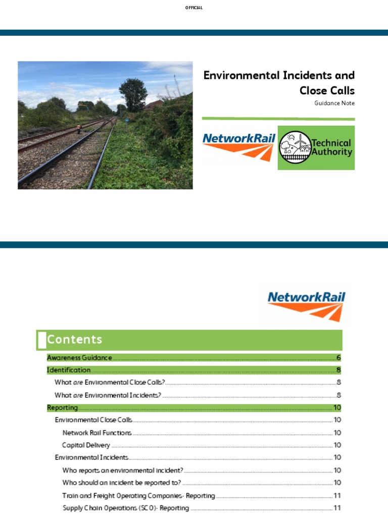 Environmental-Incident-Classification-Guidance | PDF | Ecology | Oil Spill