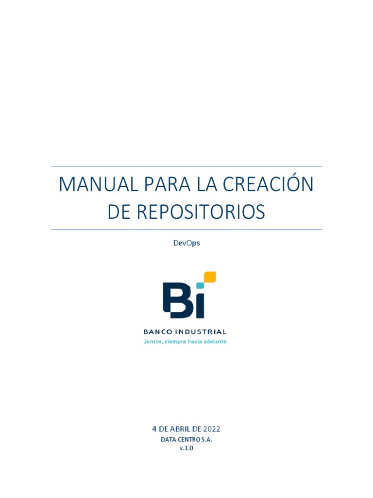 Manual para La Creación de Repositorios | PDF | Internet y web | Red ...