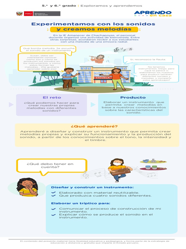Experimento Con Sonidos - 1 | PDF | Sonido | Melodía