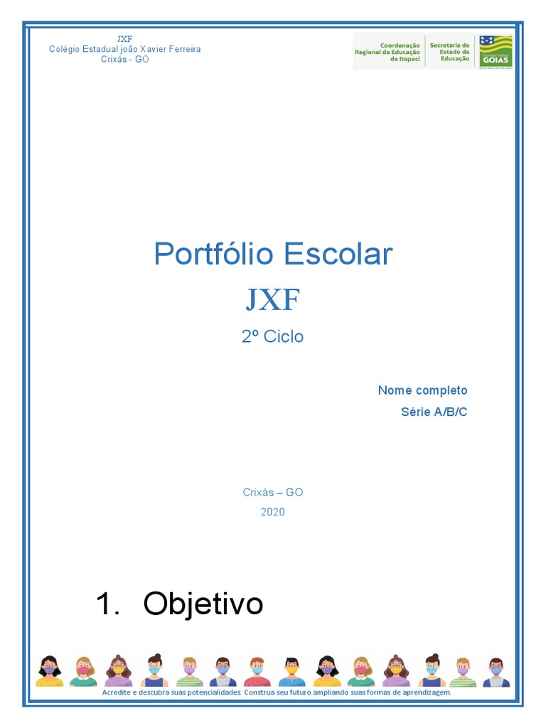 Portfólio Escolar - 2º Ciclo JXF | PDF | Aprendizado | Escolas