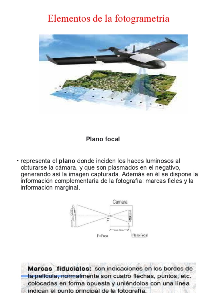 Elementos de La Fotogrametría | PDF