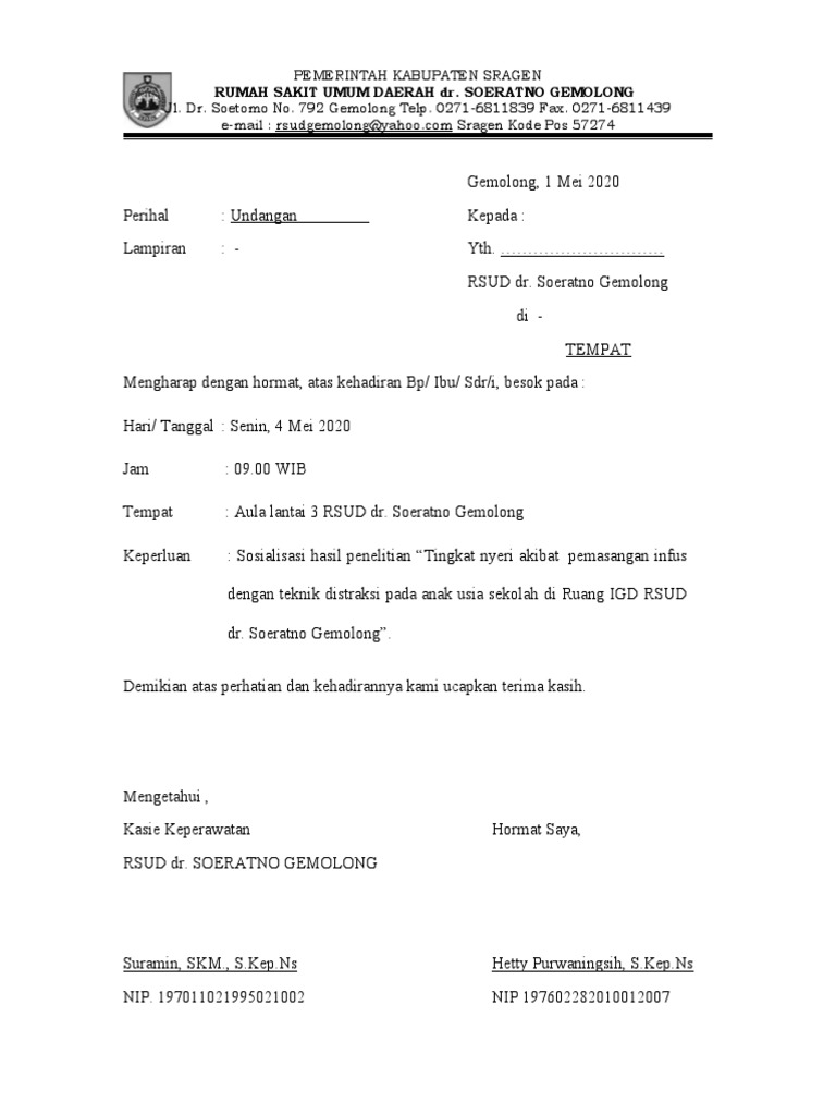 Undangan Penelitian 2 | PDF | Sains & Matematika