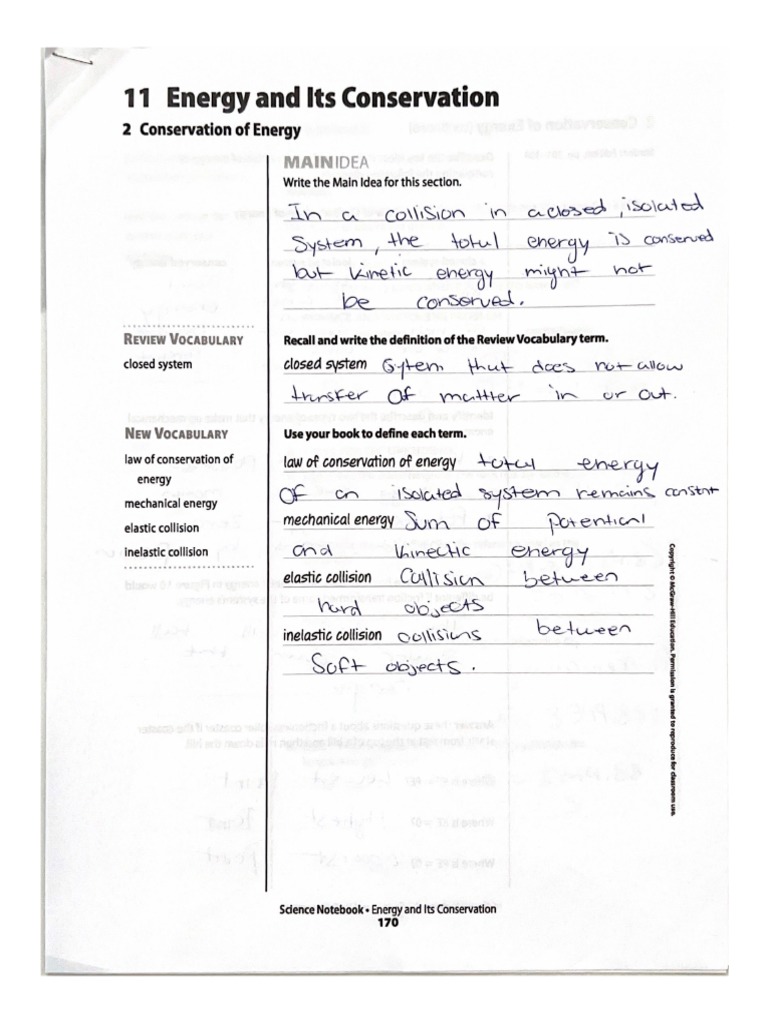 11 Energy and Its Conservation | PDF