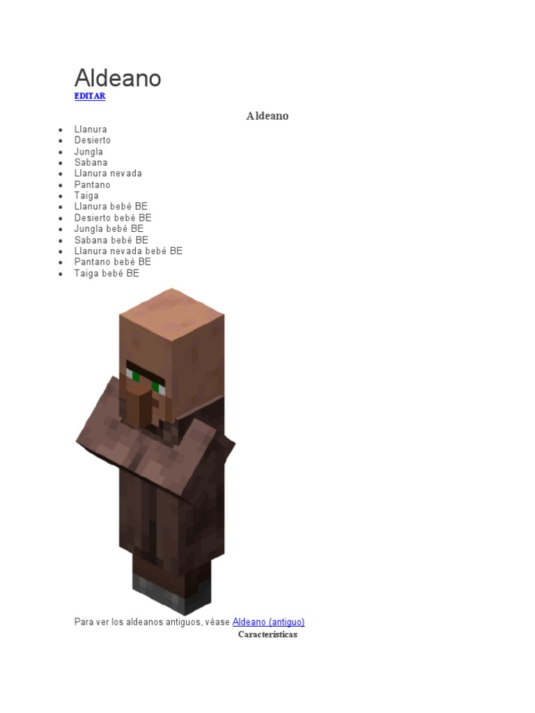 Minecraft Npcs | PDF