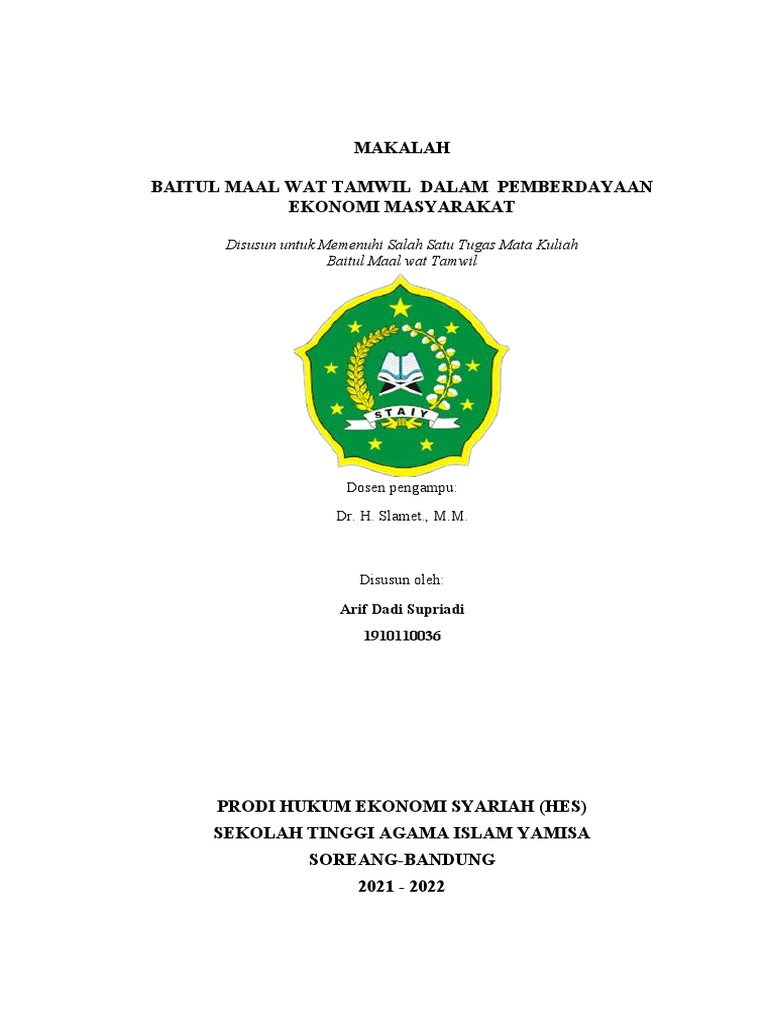 Makalah BMT - 3 | PDF