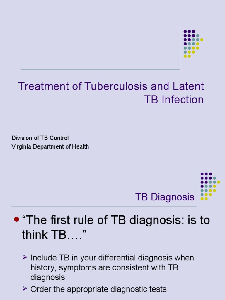TB and LTBI Treatment | PDF | Tuberculosis | Animal Diseases