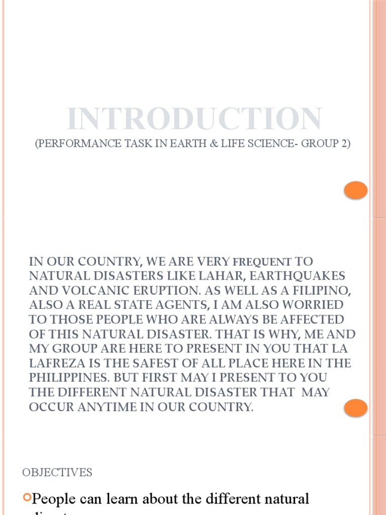 Performance Task 11-Abm-A (Group 2) | PDF | Earthquakes | Landslide