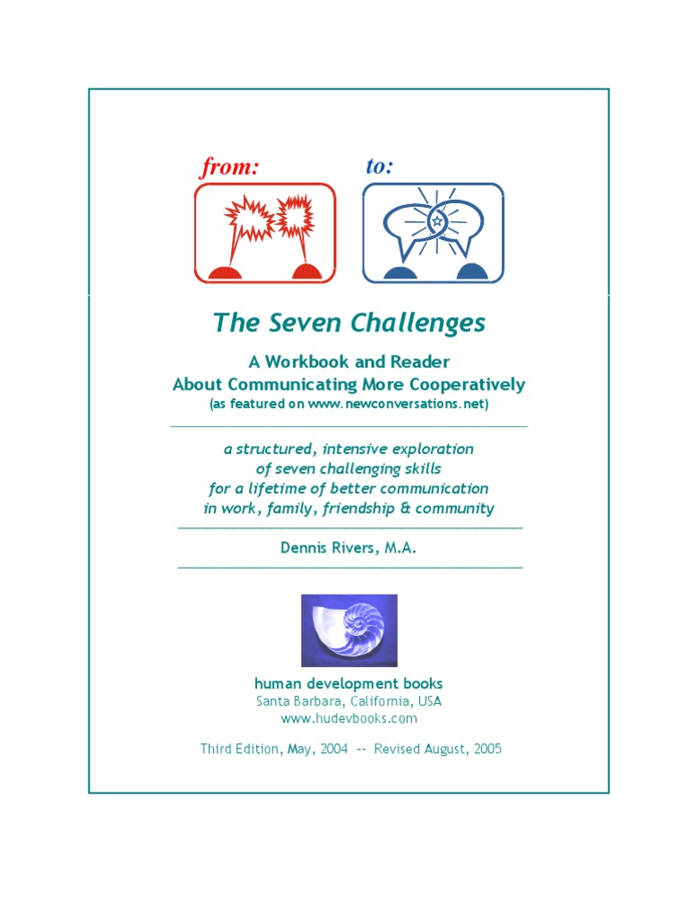 The 7 Challenges English For Communication | PDF | Conversation | Learning