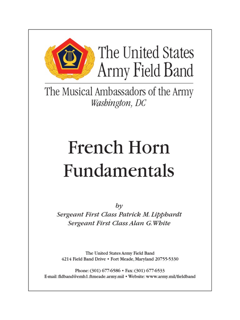 French Horn Fundamentals | PDF | Minor Scale | French Horn