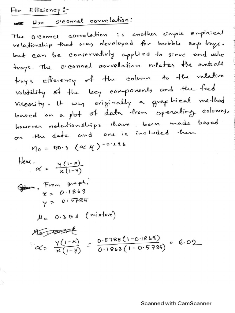 Efficiency Calculation | PDF