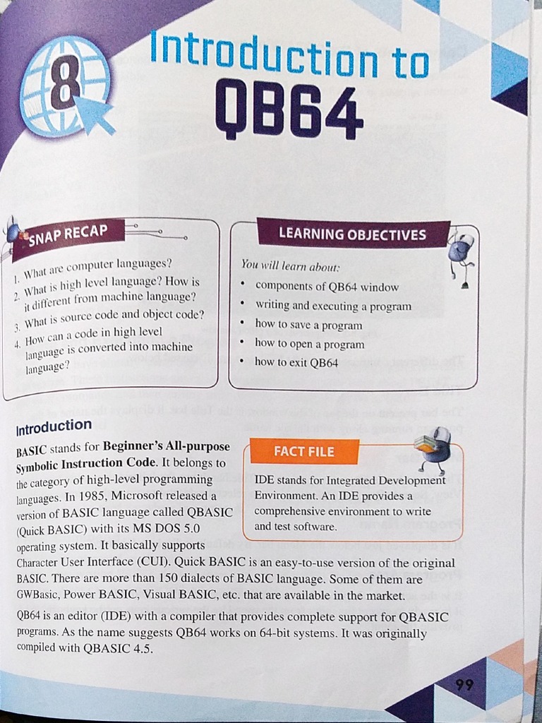 Qb64 Chapter 8 | PDF