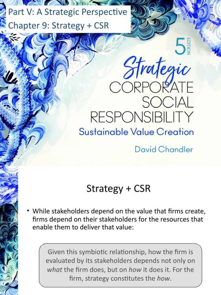 Chandler5e - PPT - Part V, Chapter 9 | PDF