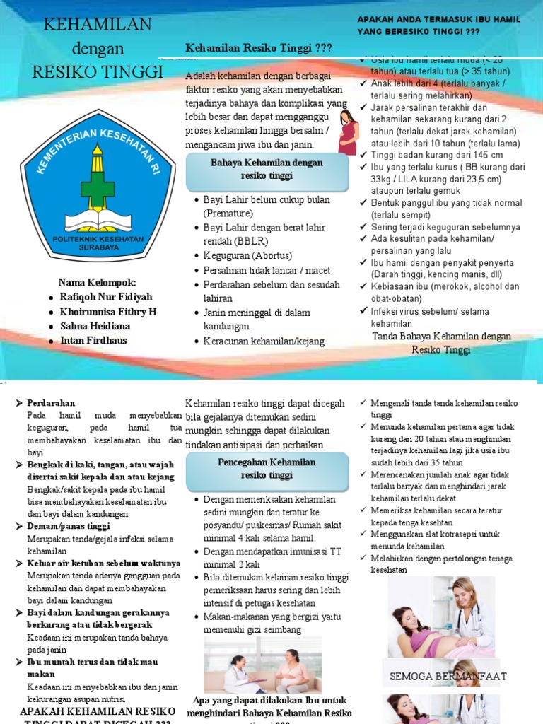 Leaflet Hamil Resti | PDF