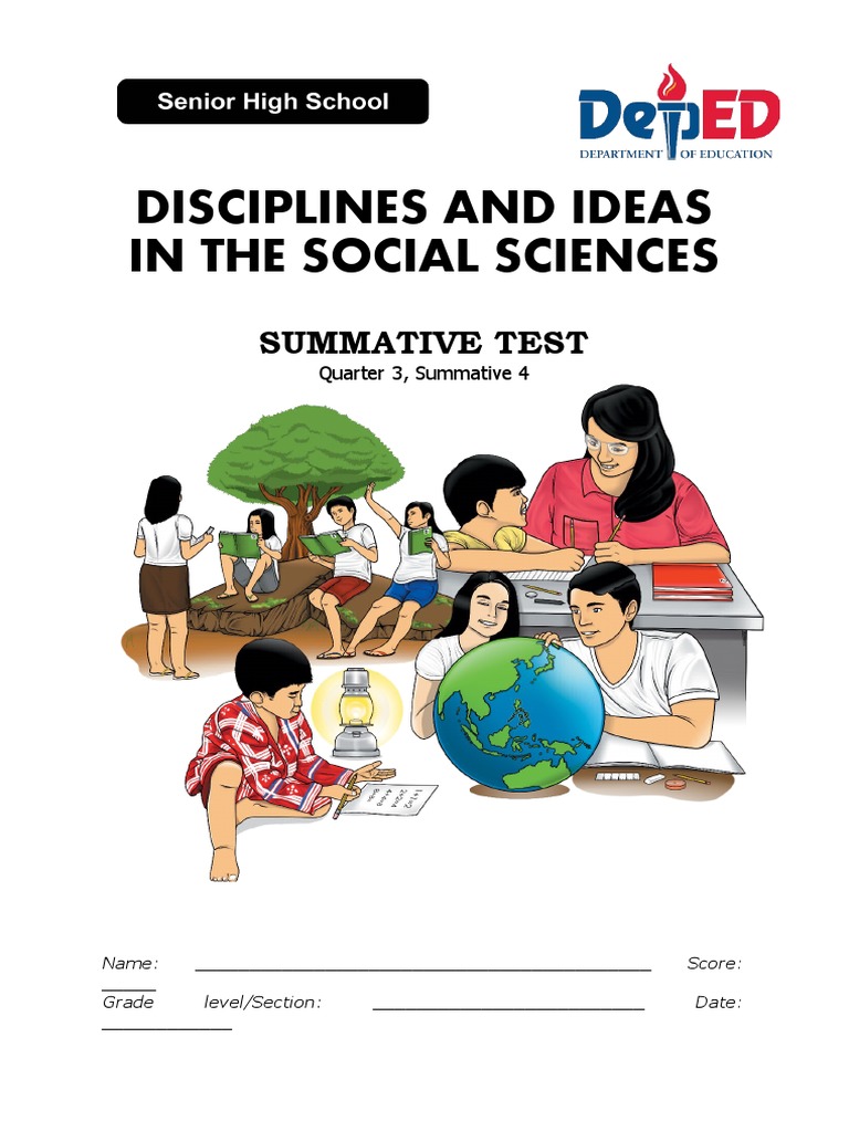 DISS-Q3 Summative 4 | PDF