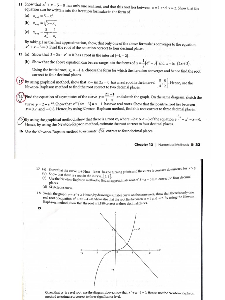 Numerical Methods Revision (Part 2) | PDF