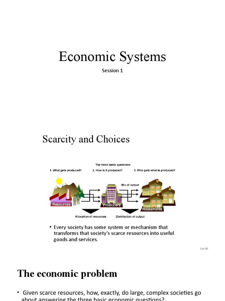 An Overview of Different Economic Systems: Command, Market, Mixed and ...