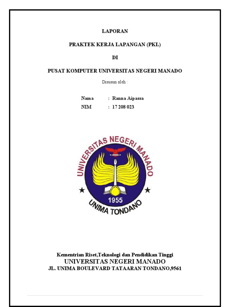 Contoh Laporan PKL | PDF