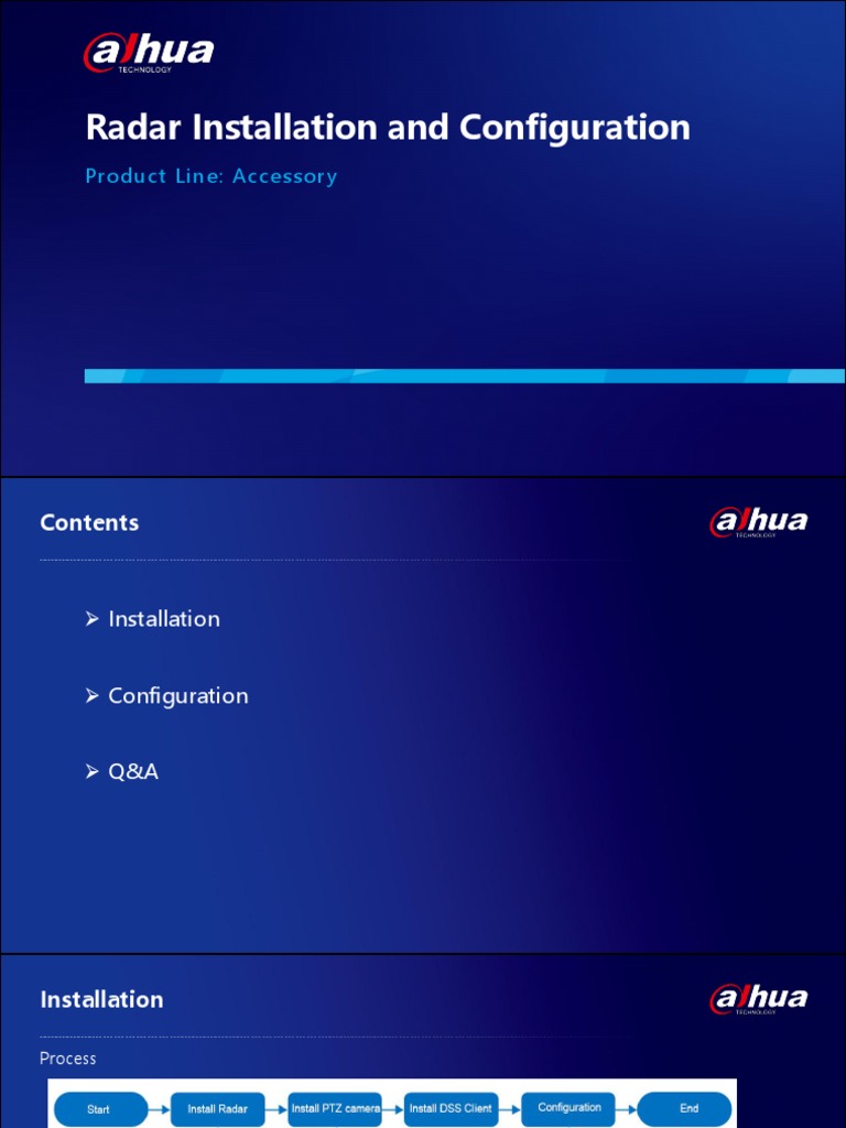 EN - Radar Instalation and Configuration Manual-V2.2-20200903 | PDF ...