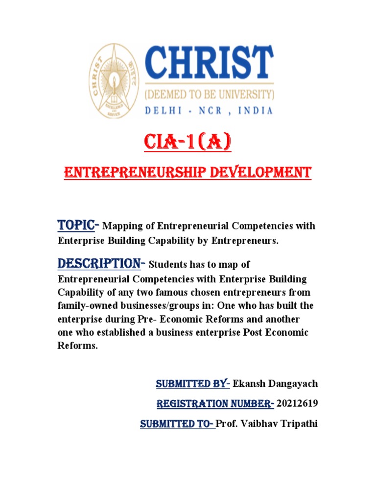 Cia 1 (A) Ed | PDF