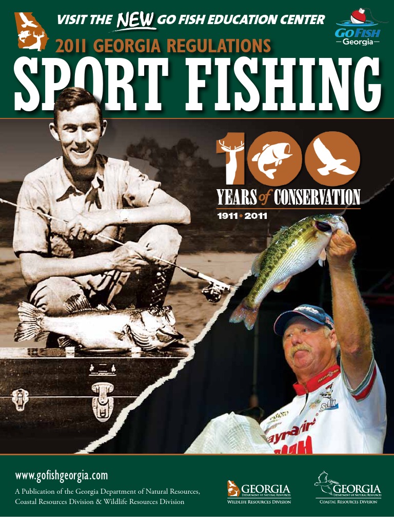 Sport Fishing: 2011 Georgia Regulations | PDF | Recreational Fishing ...