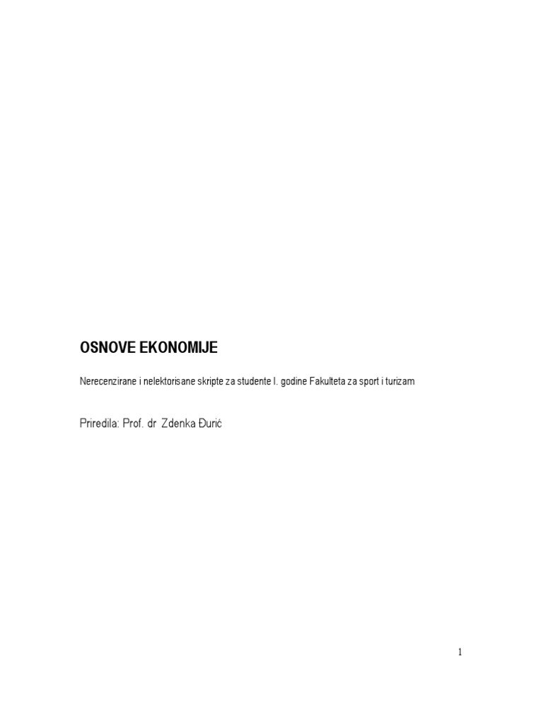 Ekonomija Pdf