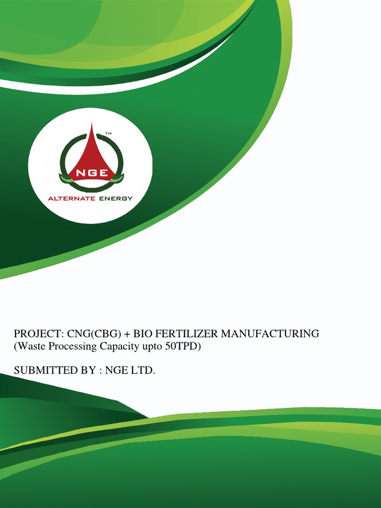 CBG 50 TPD Production Project | PDF | Fossil Fuels | Pollution