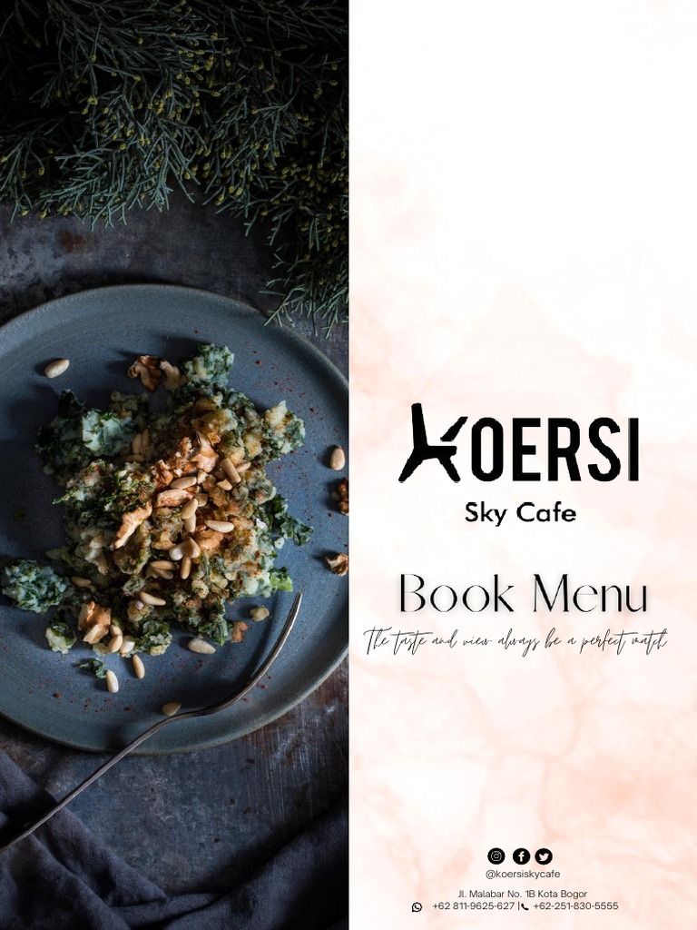 Koersi Sky Cafe | Download Free PDF | Indonesian Cuisine | Soft Drink