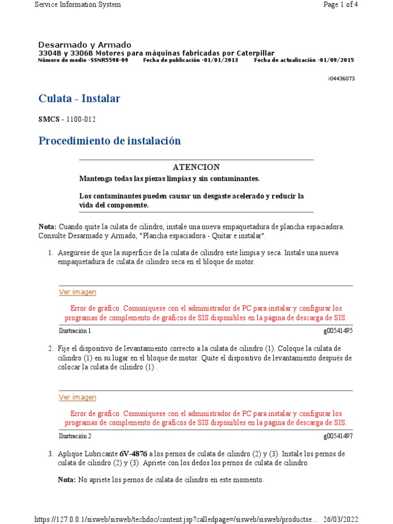 Armado Culata | PDF | Bomba | Ingeniería mecánica