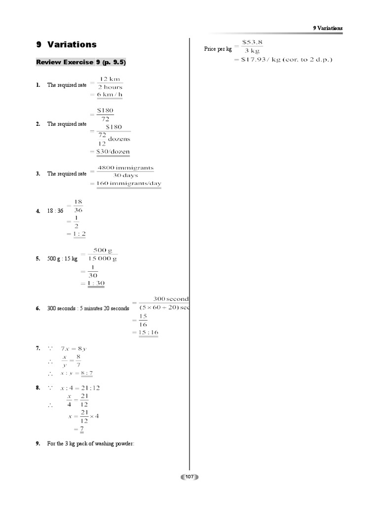 NSS Mathematics in Action - 4B09 | PDF | Equations | Mathematics