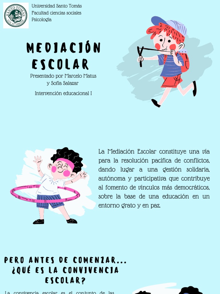Mediación Escolar | PDF | Mediación