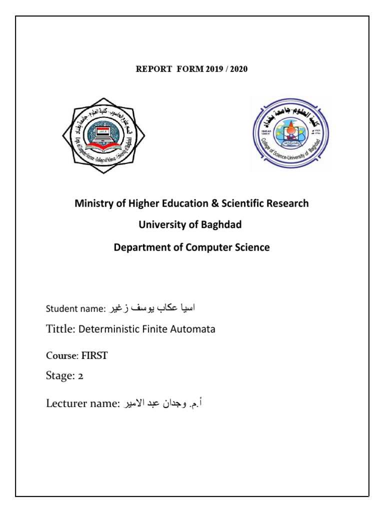Deterministic Finite Automata Pdf Models Of Computation Computing 8018