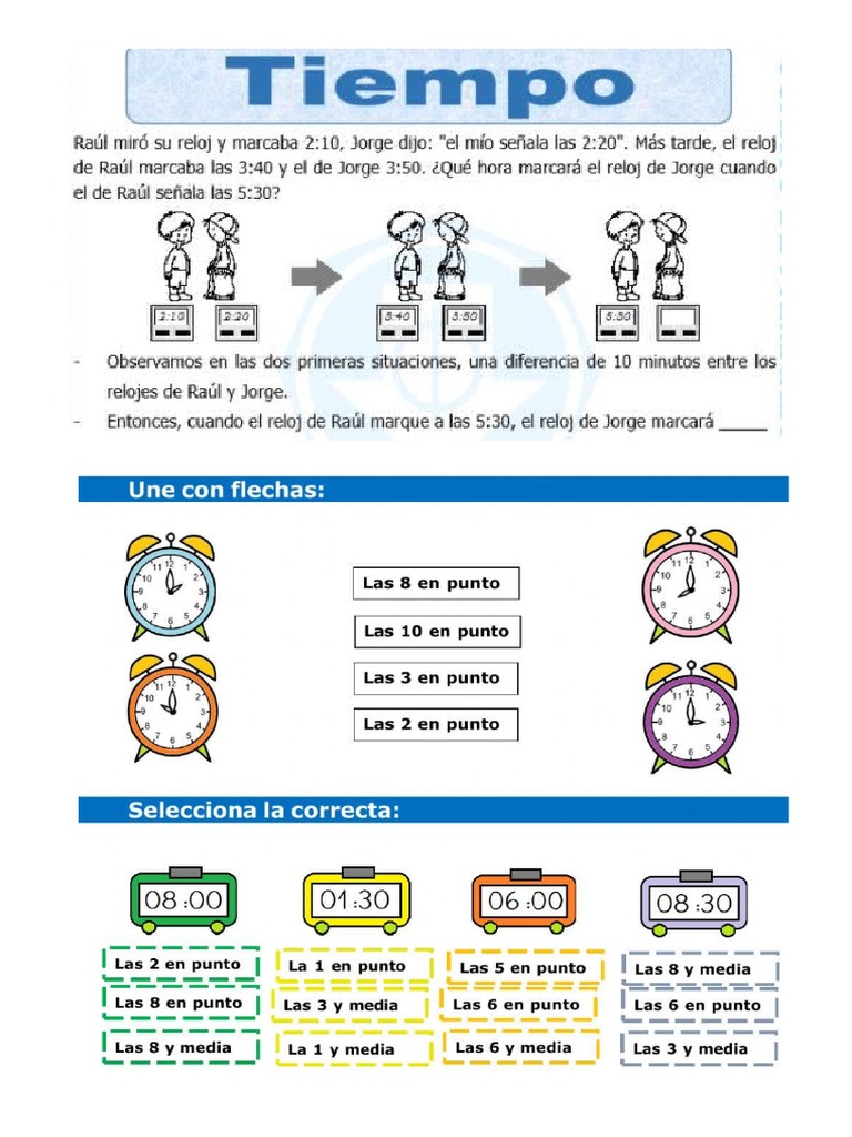 Fichas Del Tiempo | PDF