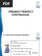 Present Perfect Continuous | PDF | Grammar | Onomastics