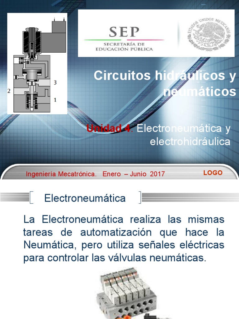 U4 Introduccion A La Electroneumatica | PDF | Relé | Neumática