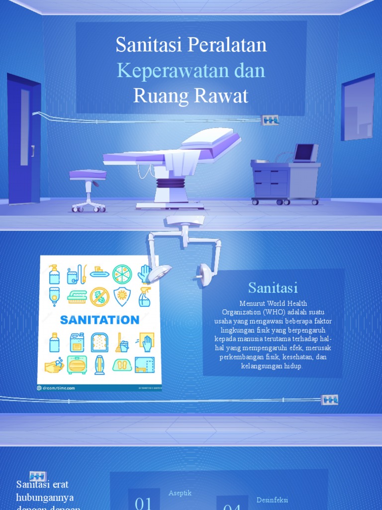 Sanitasi Peralatan Keperawatan Dan Ruang Rawat | PDF | Pengembangan ...