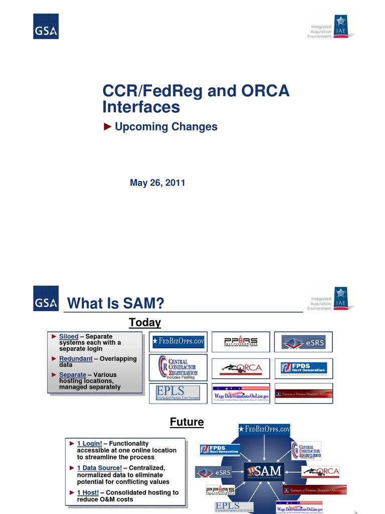 GSA - SAM (System for Award Management) Interfaces Overview | Soap ...