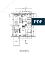 Single Line Plan of A Residential Building PDF | PDF