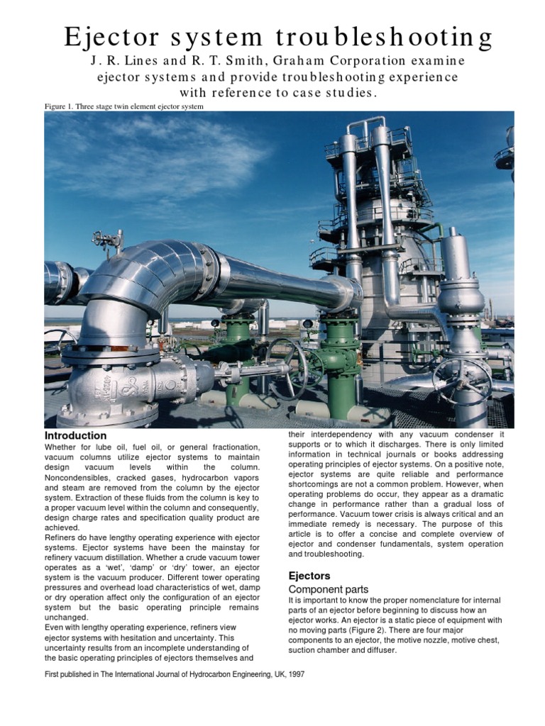 Ejector Principle | Heat Exchanger | Vacuum