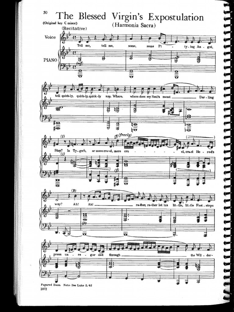 The Blessed Virgin's Expostulation Low | PDF