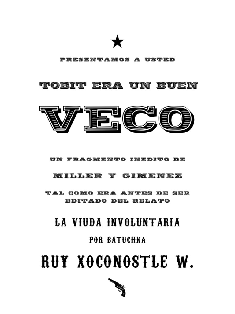 Miller y Giménez: "Tobit Era Un Buen Veco" | PDF | Historia