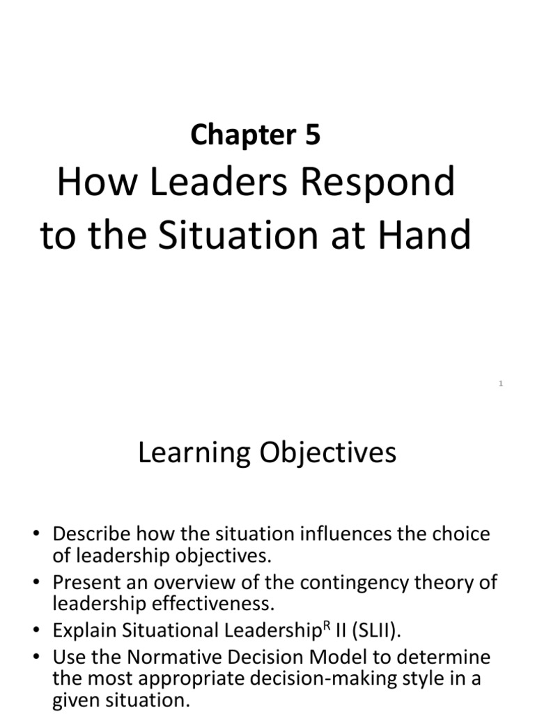 Chapter 5 | Download Free PDF | Leadership | Psychological Concepts